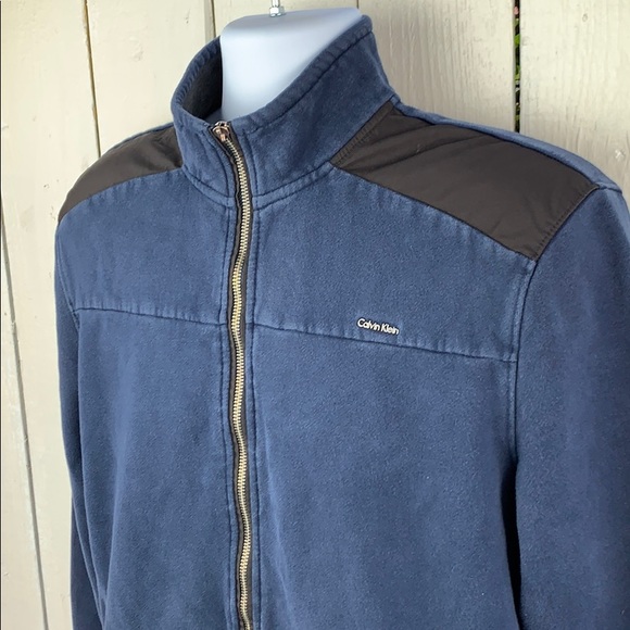 Calvin Klein | Jackets & Coats | Calvin Klein Blue Jacket | Poshmark